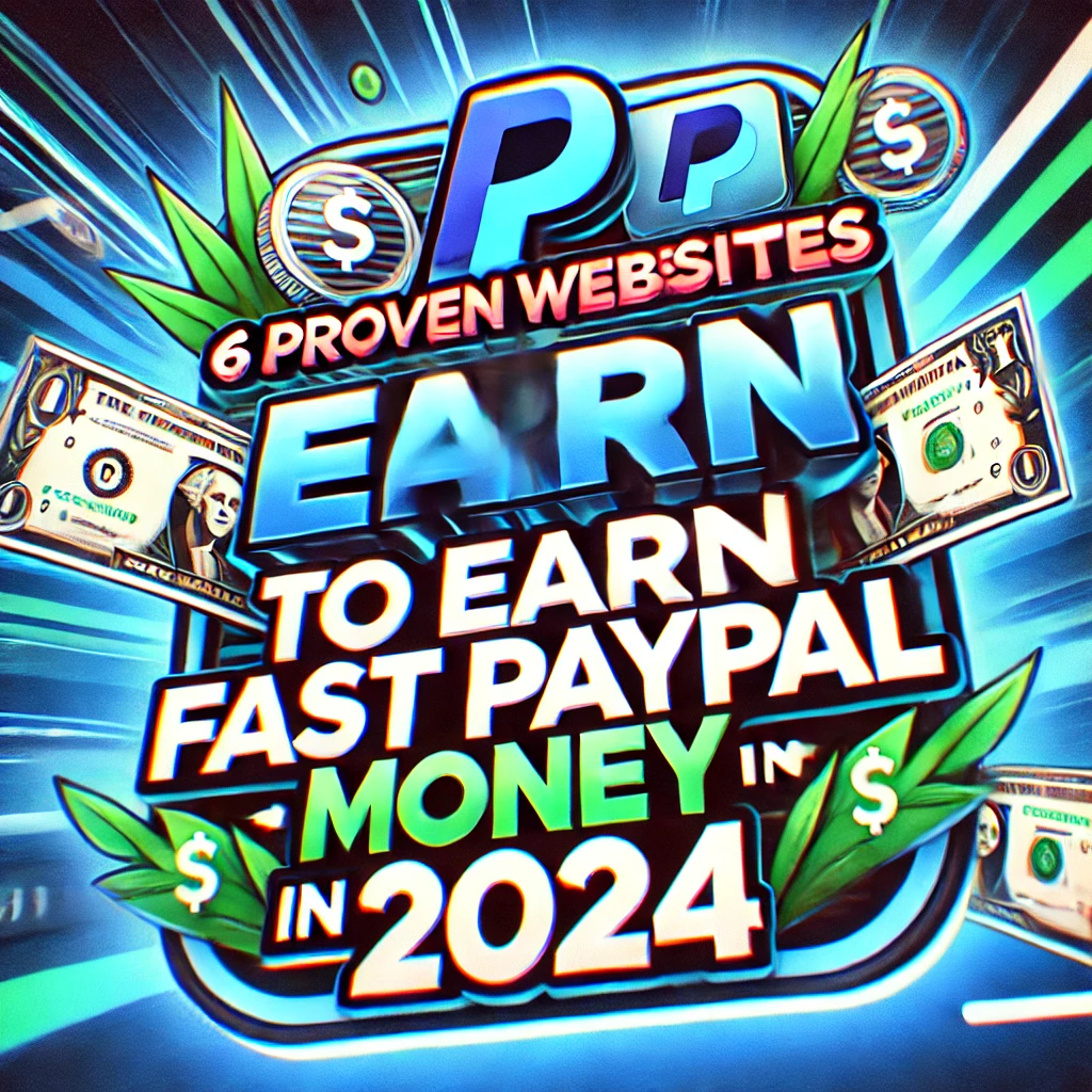 6 Quick Ways to Earn PayPal Money in 2024 - ALL-IN-ONE PLATFORM